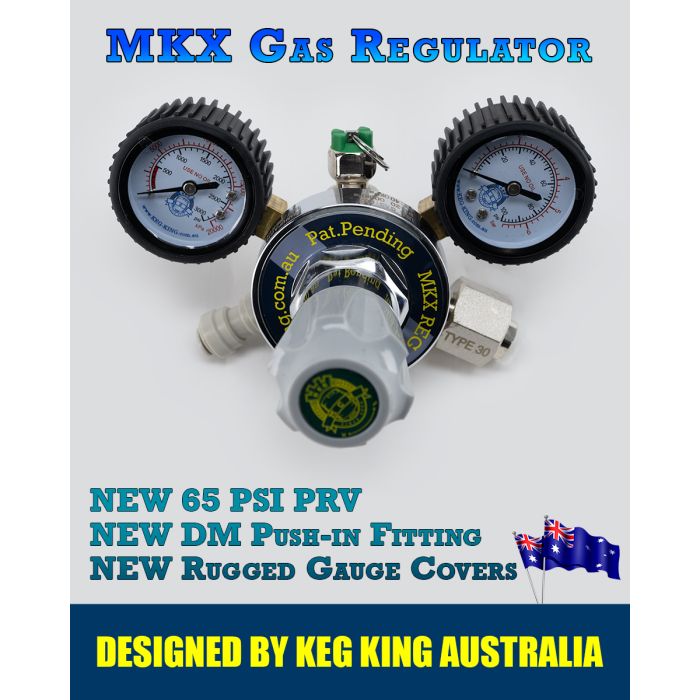 Keg King Gas Regulator MKX For CO2 – South West Brew Co